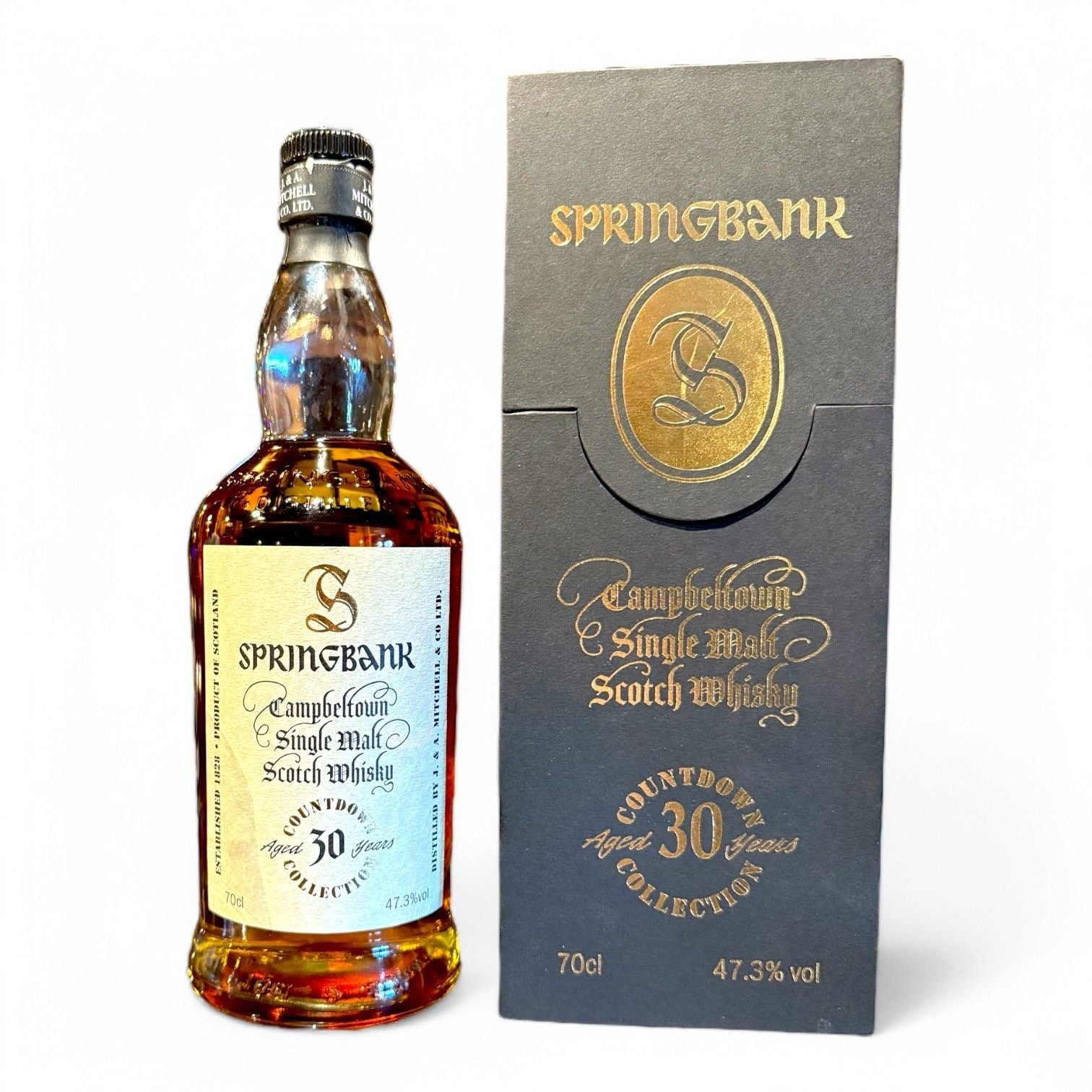 Springbank 30 Year Old Countdown Collection Campbeltown Single Malt Sc ...